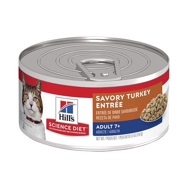 Hills Science Diet Adult 7+ Turkey Entrée