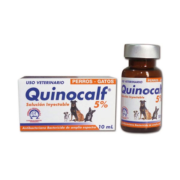 Quinocalf 5% INY x 3 Fcos x 10 ml