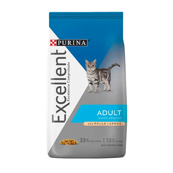 Excellent Gato Adulto Pollo y Arroz