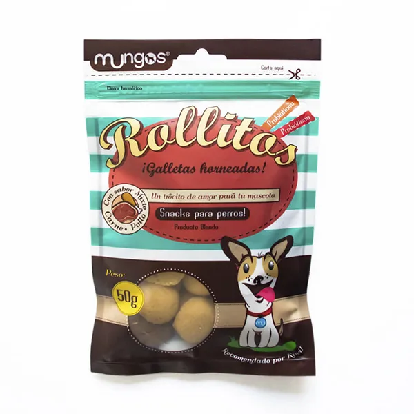 Mungos Rollitos sabor Mixto Carne y Pollo