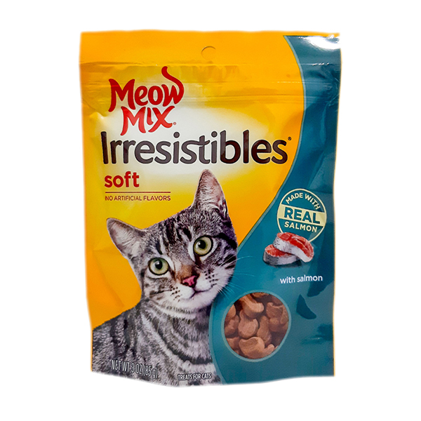 Meow Mix Snacks Salmón
