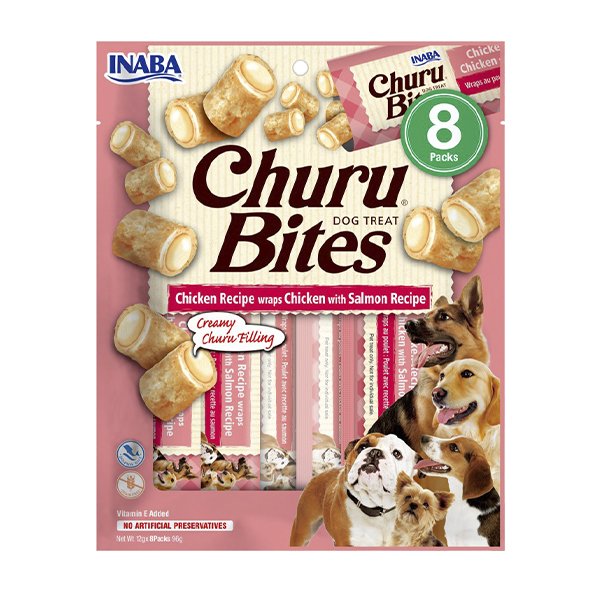 Churu Bites Perro x8 Pollo y Salmón