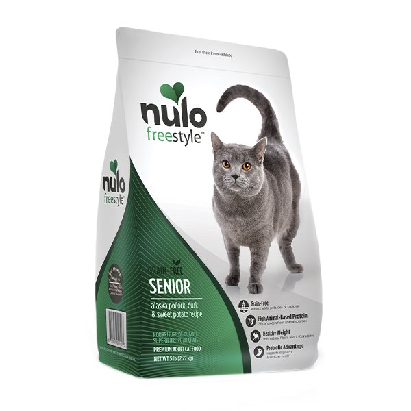 Nulo Gato Senior Alaska Pollock Pato y Batata