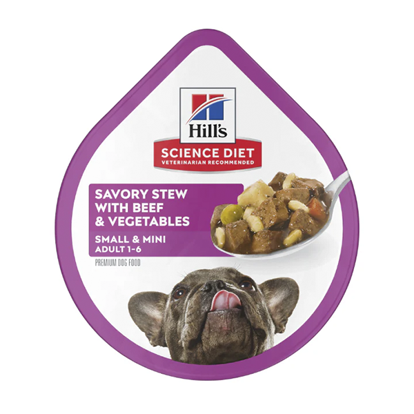 Hill’s Science Diet Savory Stew Adult Small Paws Res y Vegetales
